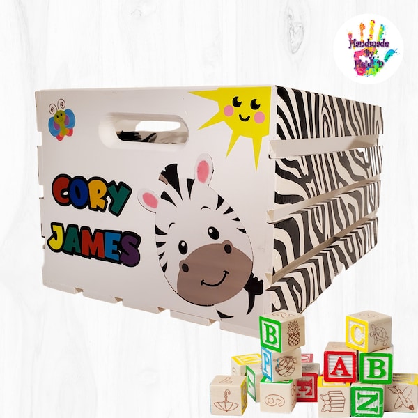 Childrens Toy Box - Etsy