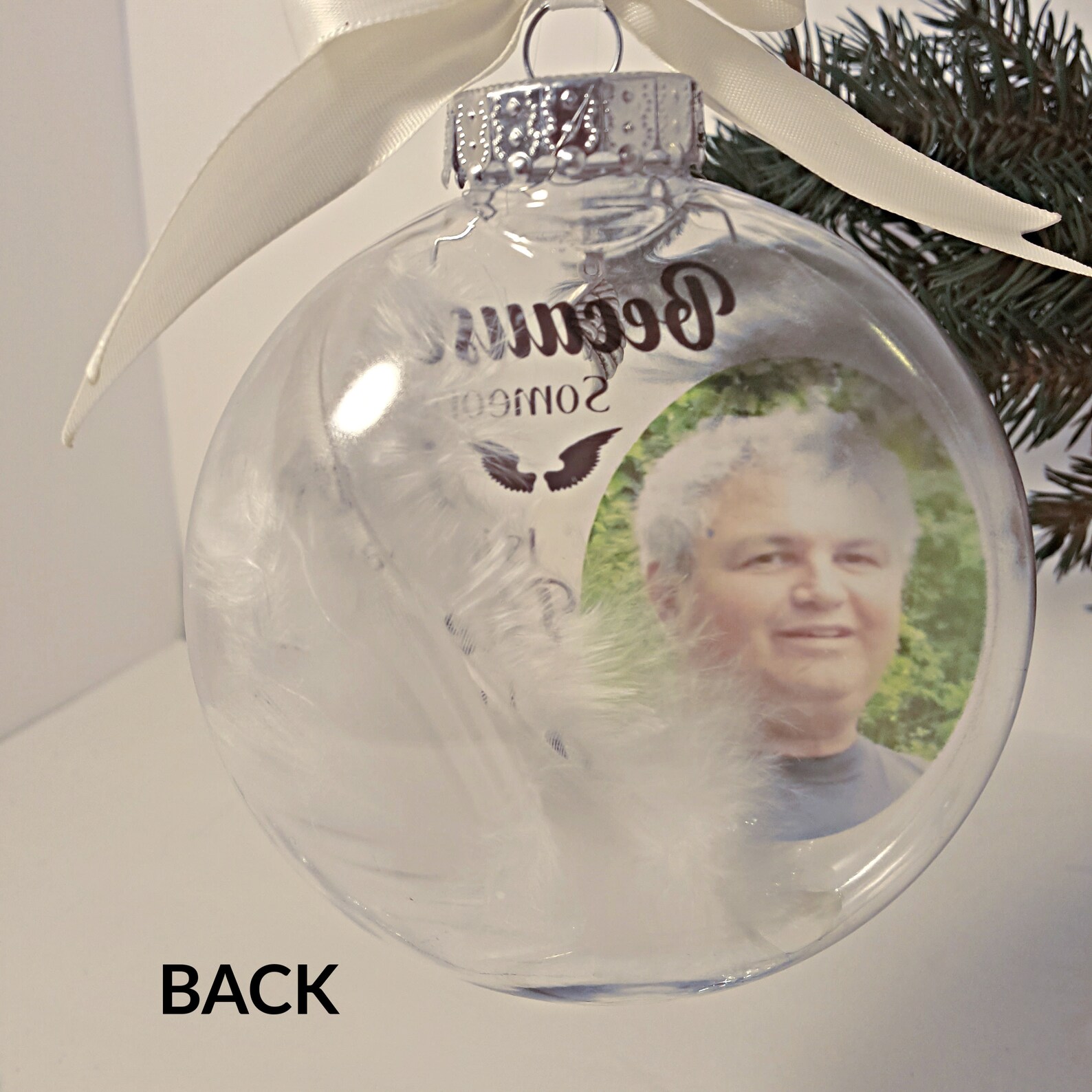 Personalized Photo Christmas Ornamentmemorial - Etsy