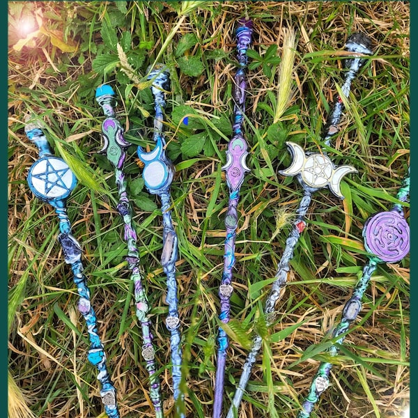 Wiccan Wand - Etsy