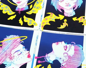 Eldritch Angel Art - Etsy