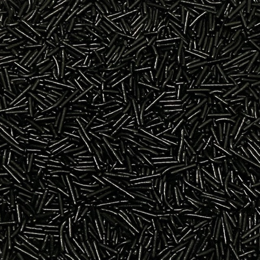 Sprinkles Approx 4oz Jar - Jimmies Black - Etsy