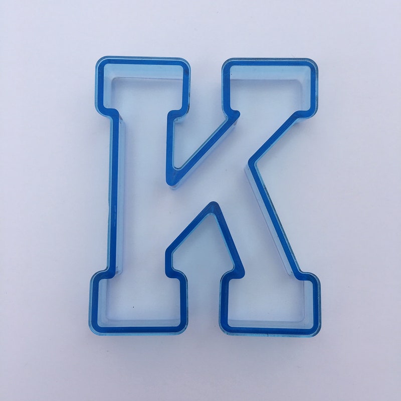 Block Letter Cookie Cutters - Etsy