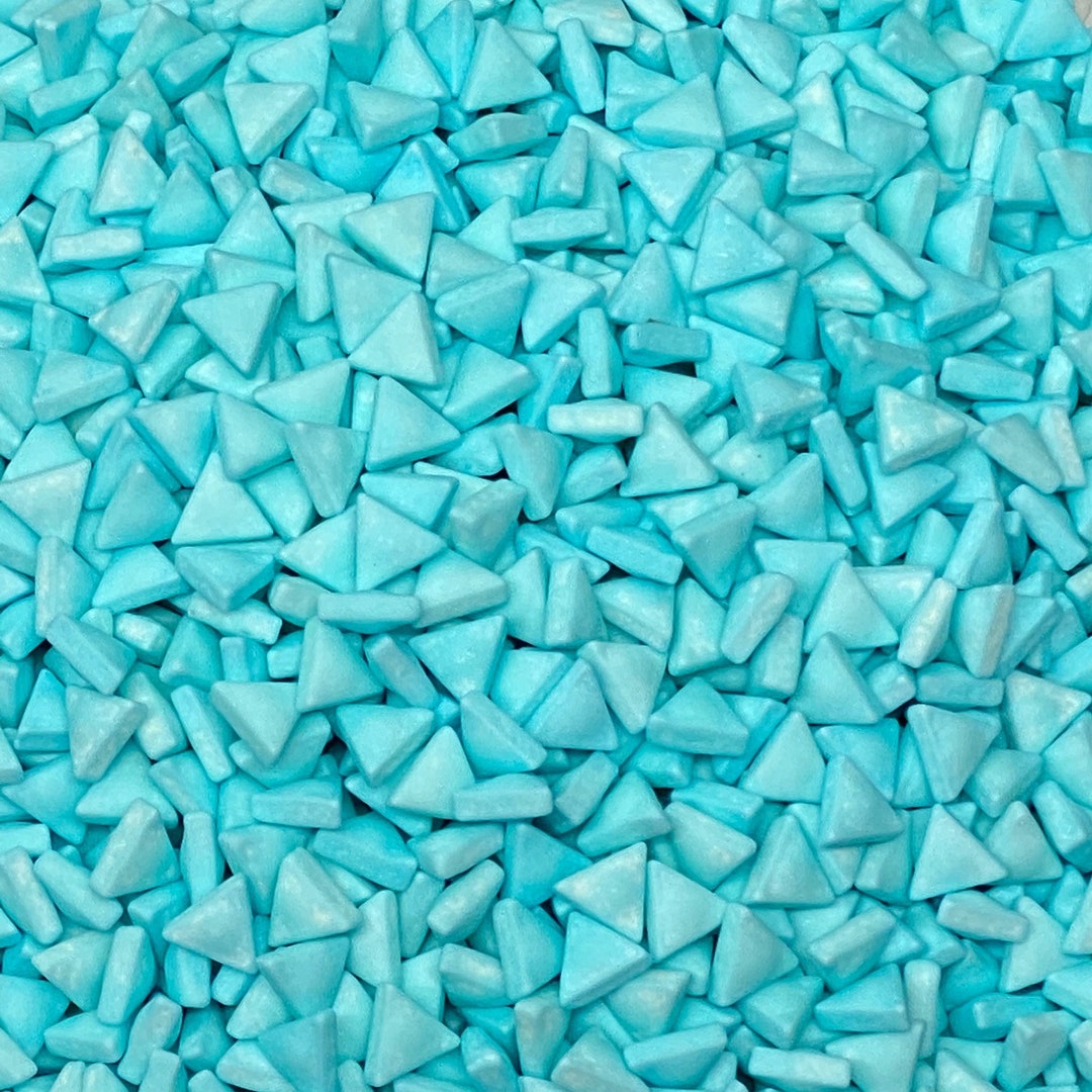Sprinkles Approx 4oz Jar - Blue Triangle - Etsy