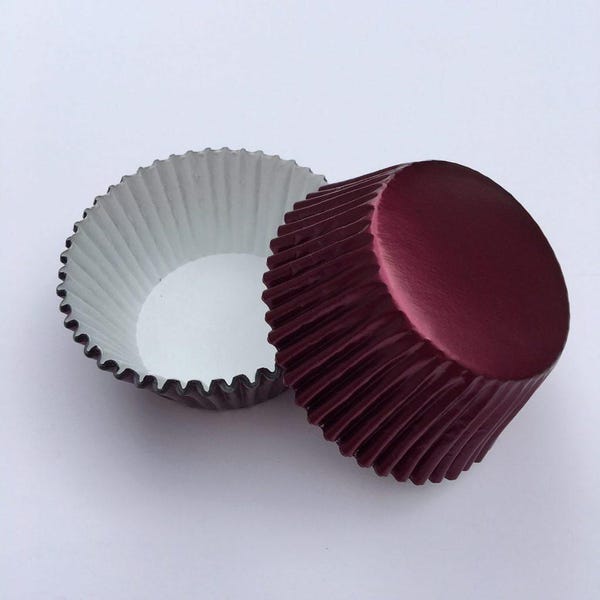 Burgundy Paper Cups - Etsy
