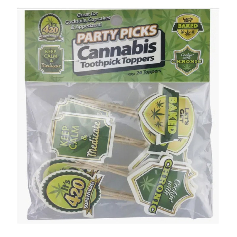 Weed Cake Topper - Etsy