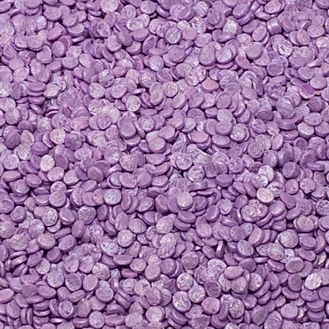 Sprinkles Approx 4oz Jar - Purple Pearl 1/8" Confetti Sequins - Etsy