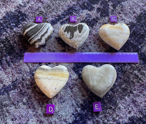 Purple Zebra Hearts