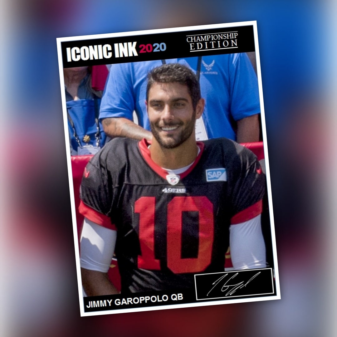 Jimmy Garoppolo Facsimile Autograph ACEO Novelty Card - Etsy