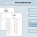 Printable DMC Color Inventory Tracker Aesthetic Inventory - Etsy