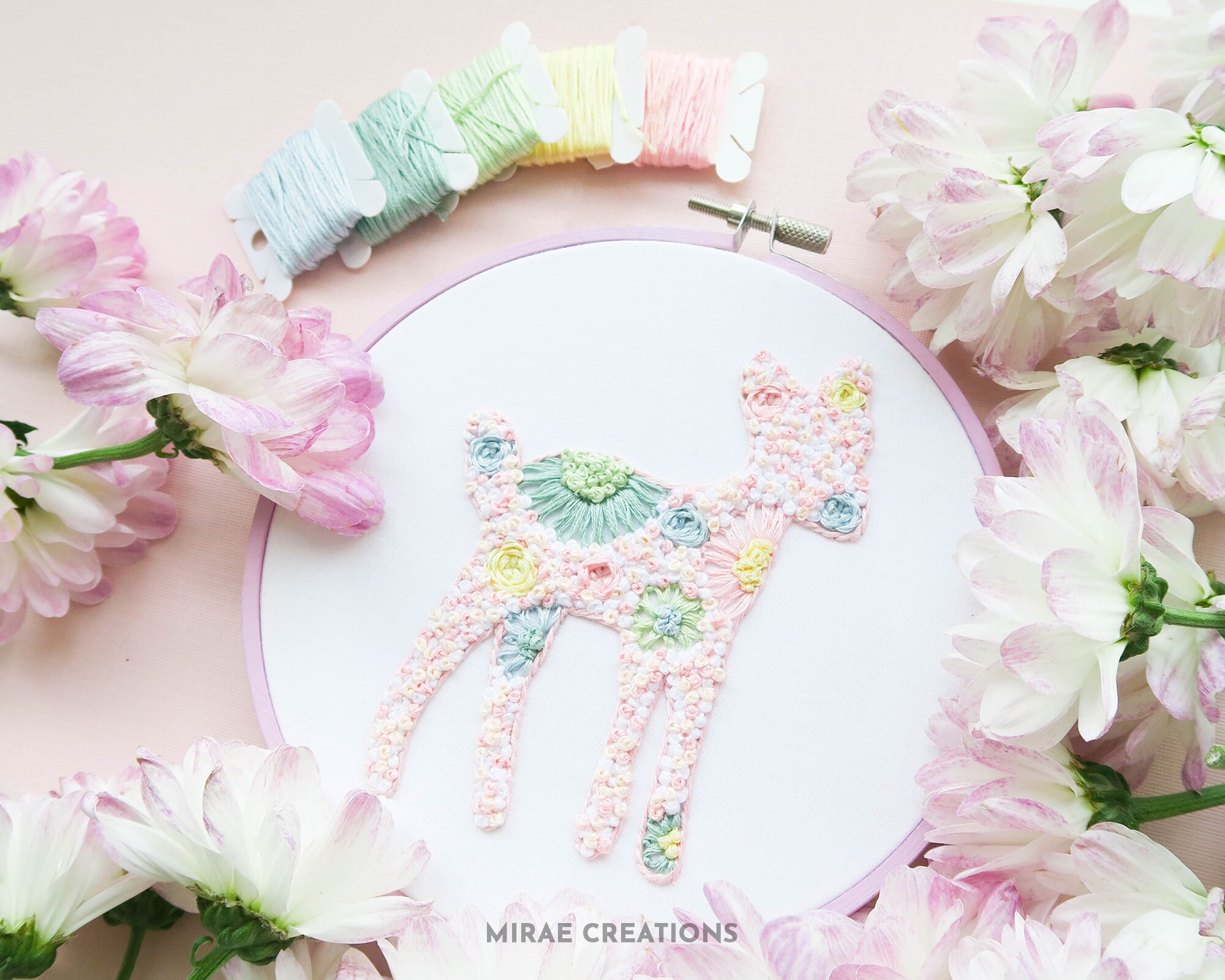 Woodland Animal Hand Embroidery Pattern and Stitch Guide - Etsy