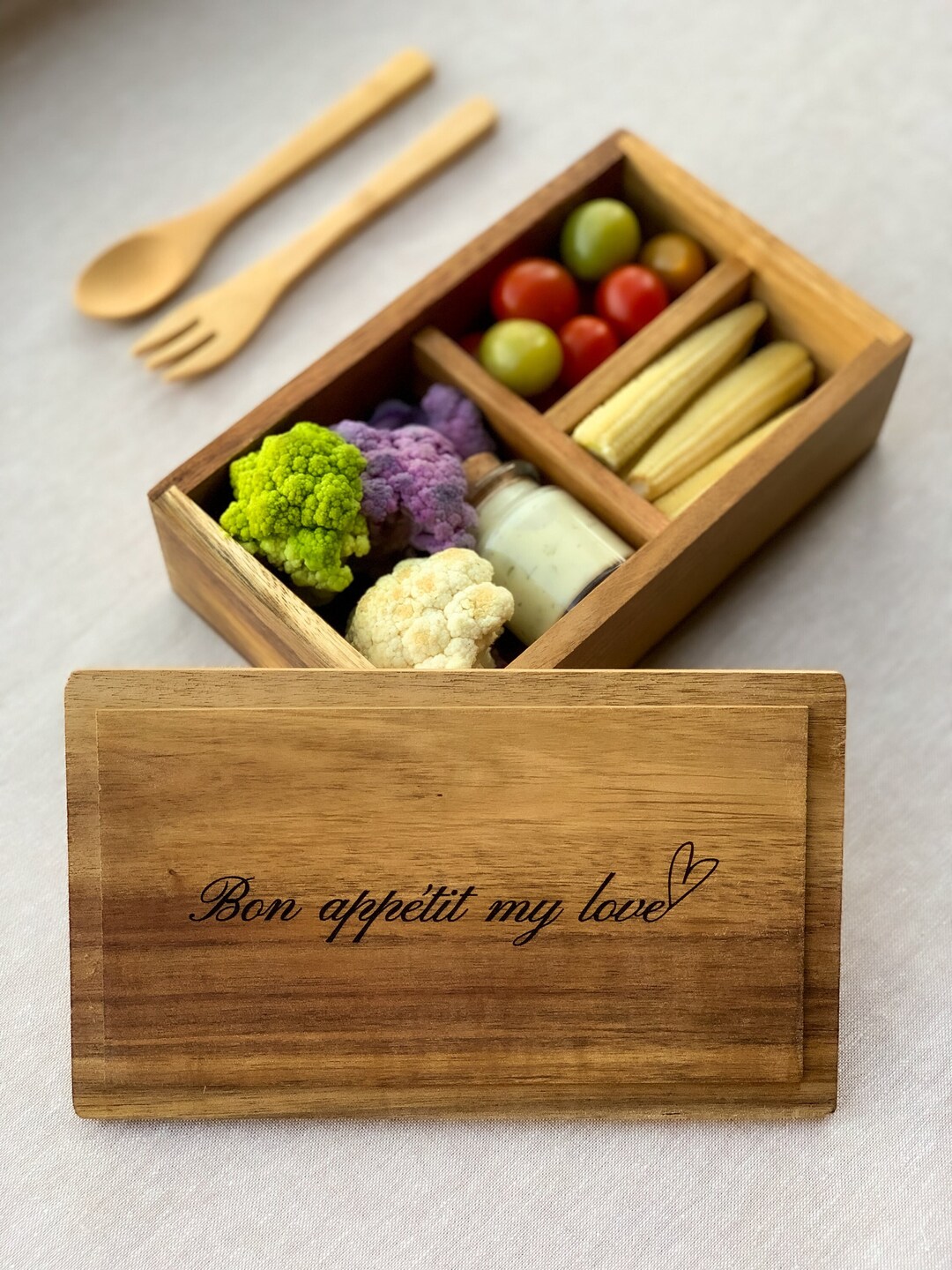 Bon Appétit My Love Lunch Box | Gift for Her | Unique Christmas Gift ...