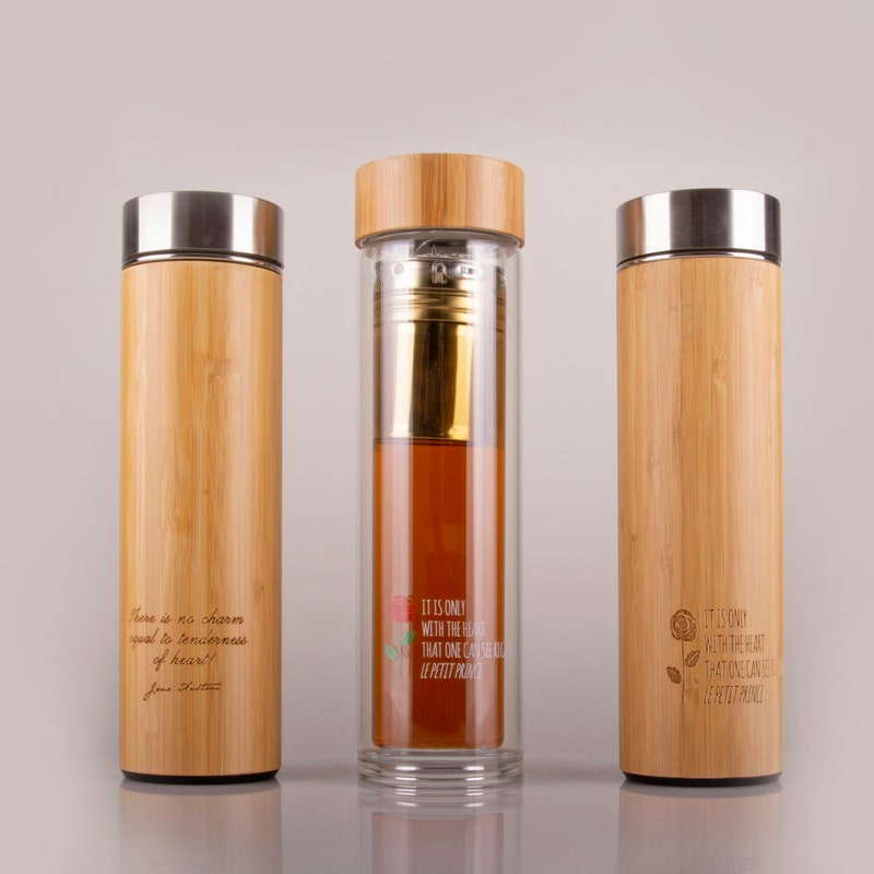 Bamboo Travel Mug - Etsy