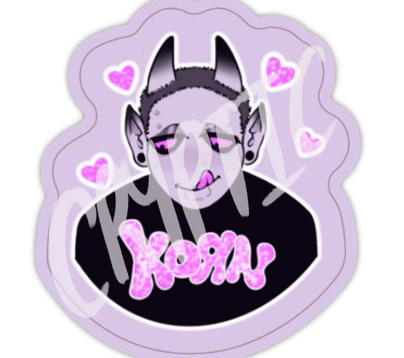 Succubus Boy Sticker - Etsy
