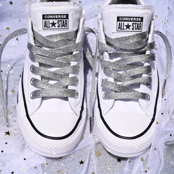 Silver Metallic Lace - Etsy