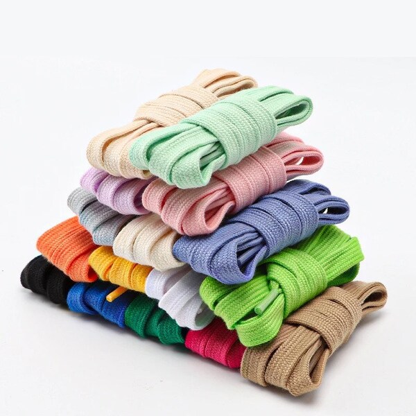 Cotton Shoelaces - Etsy