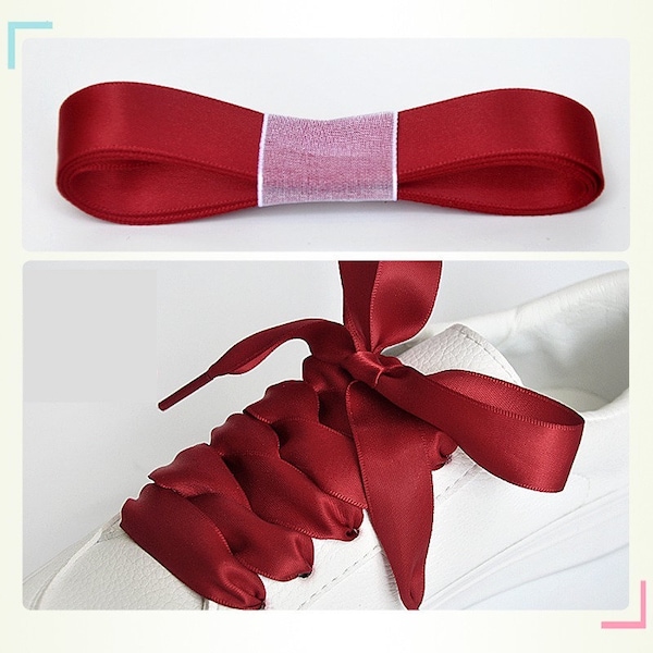 Ribbon Shoelaces - Etsy