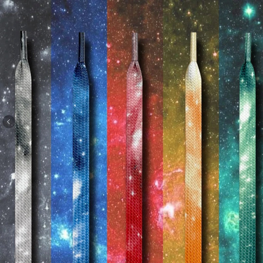 COLORED Patterned Shoelaces Shoe Strings for Sneakers, Running Shoes ...