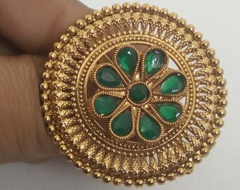 Pakistani Emerald Jewelry - Etsy