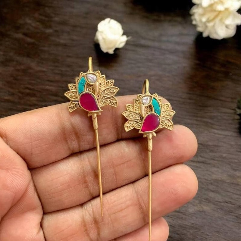 Indian Earrings - Etsy