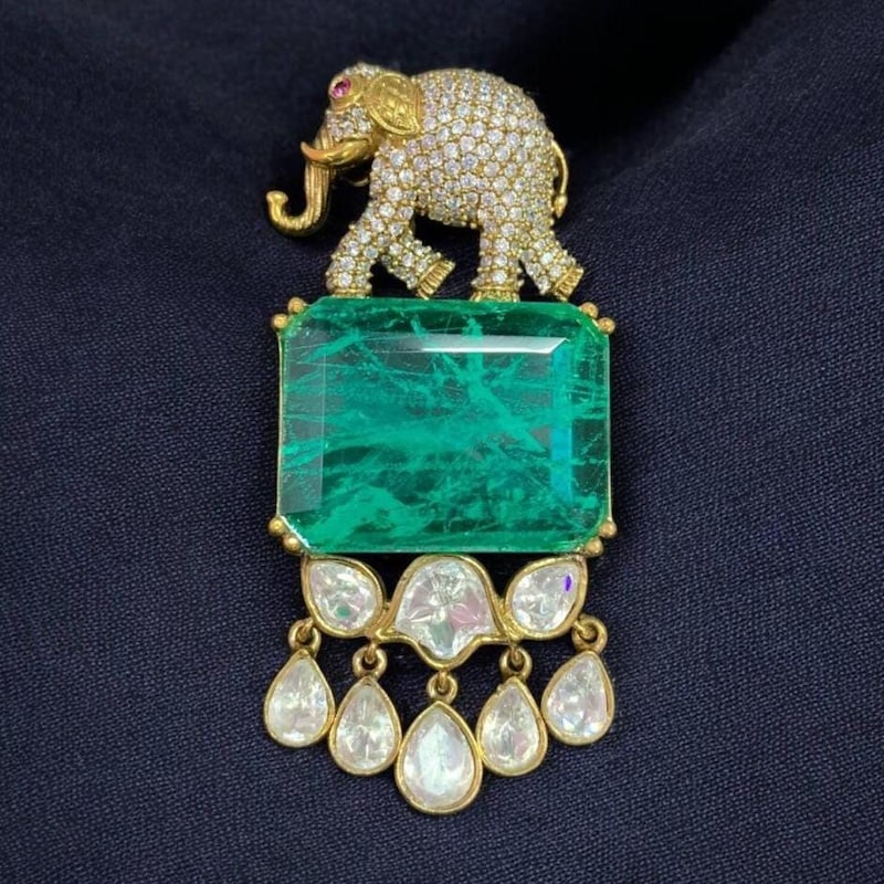 Indian Brooch - Etsy