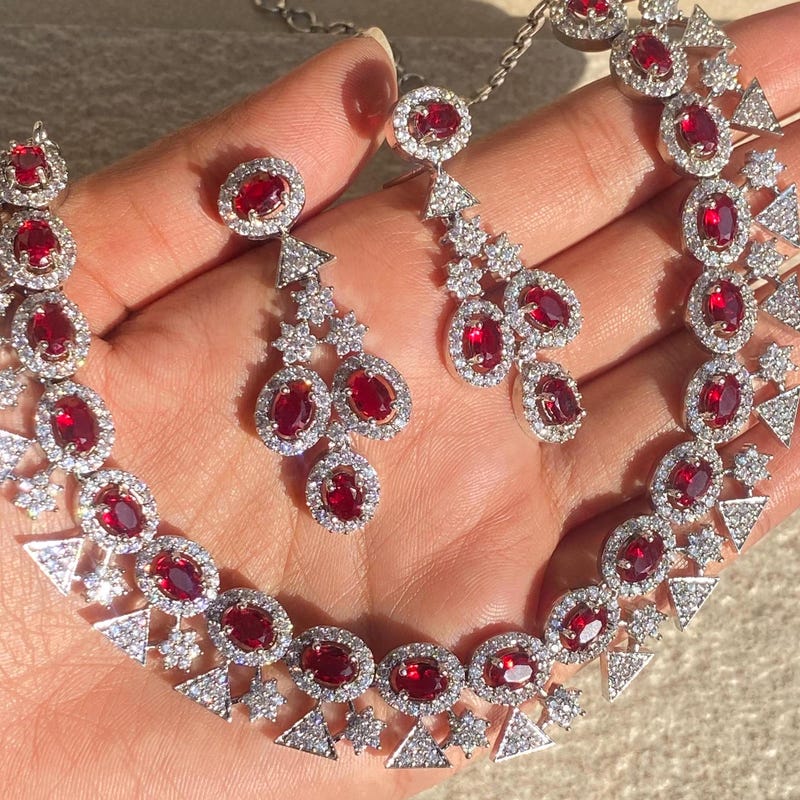 Ruby Jewelry - Etsy