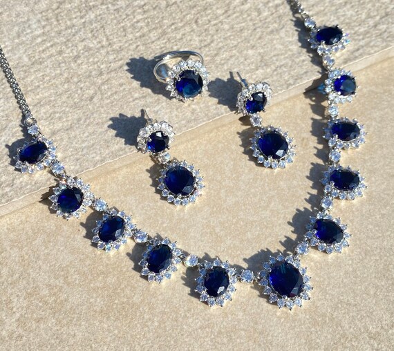 Blue diamond luxury jewelry store