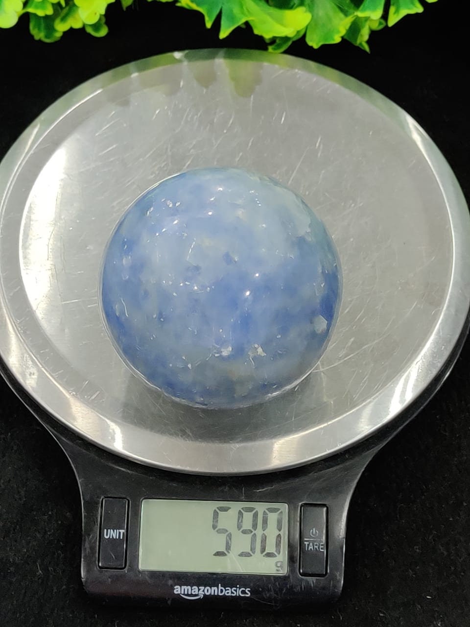 Blue Celestite Stone Sphere Celestine Healing Crystals | Etsy