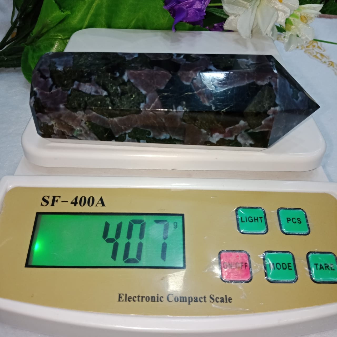 Natural Indigo Gabbro Polished Wand Mystic Merlinite Crystal | Etsy