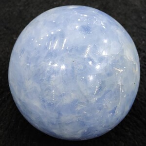 Blue Celestite Stone Sphere Celestine Healing Crystals Metaphysical ...