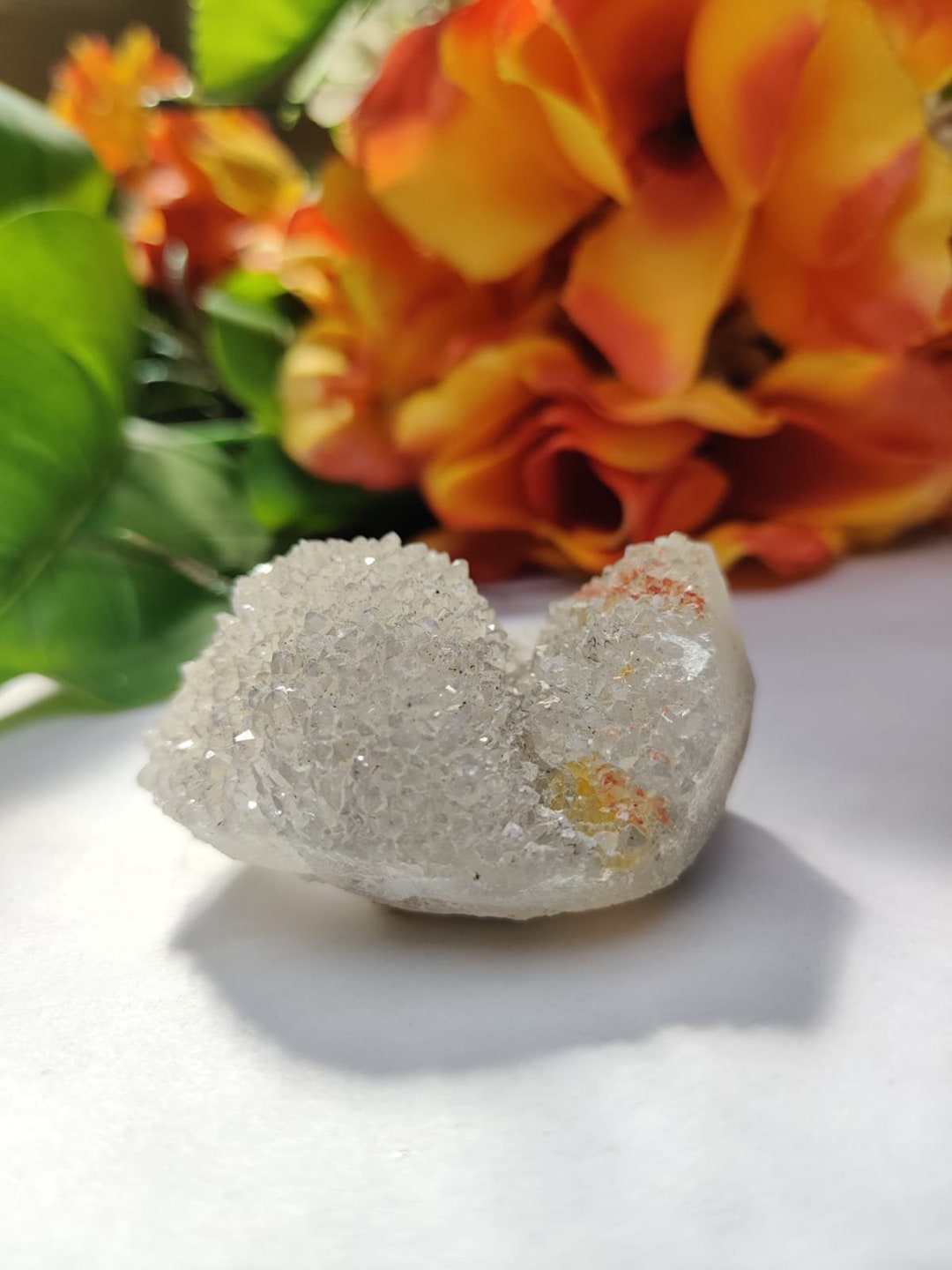 Anandalite Crystal Stone With Rainbow Aurora Quartz Stone Iris - Etsy