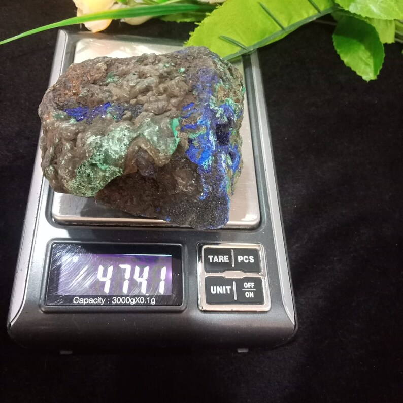 Azurite Malachite Healing Crystal Rough Stone Metaphysical - Etsy