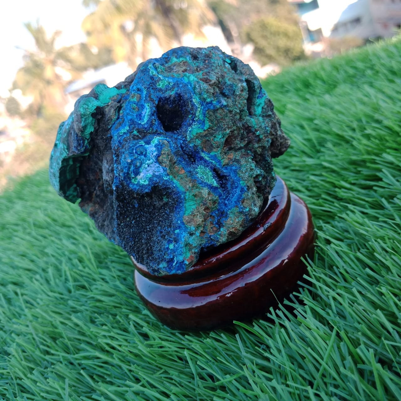 Azurite Malachite Healing Crystal Rough Stone Metaphysical | Etsy