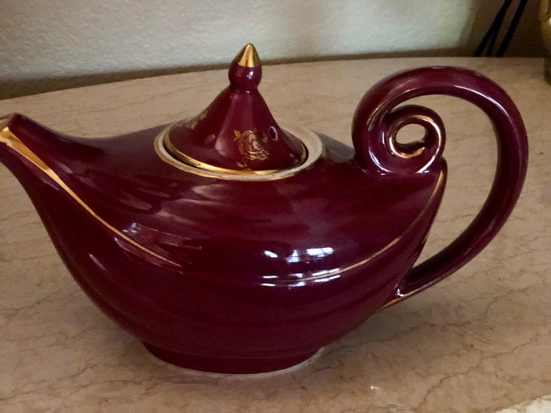 Aladdin Genie Lamp TEAPOT HALL Original Midcentury - Etsy