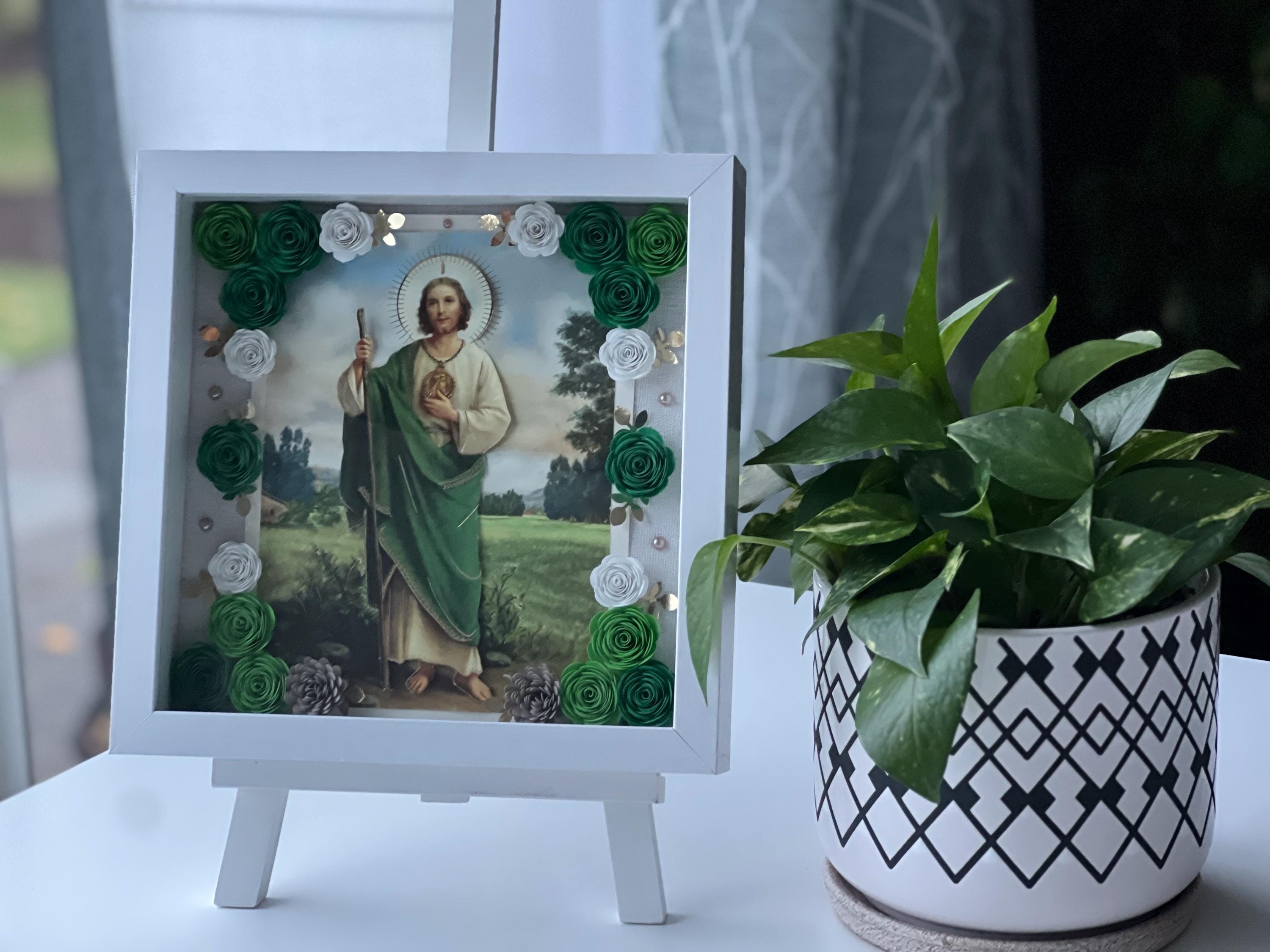 San Judas Tadeo Shadow Box / St Jude Shadow Box - Etsy