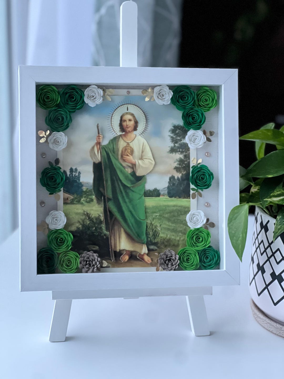 San Judas Tadeo Shadow Box / St Jude Shadow Box - Etsy