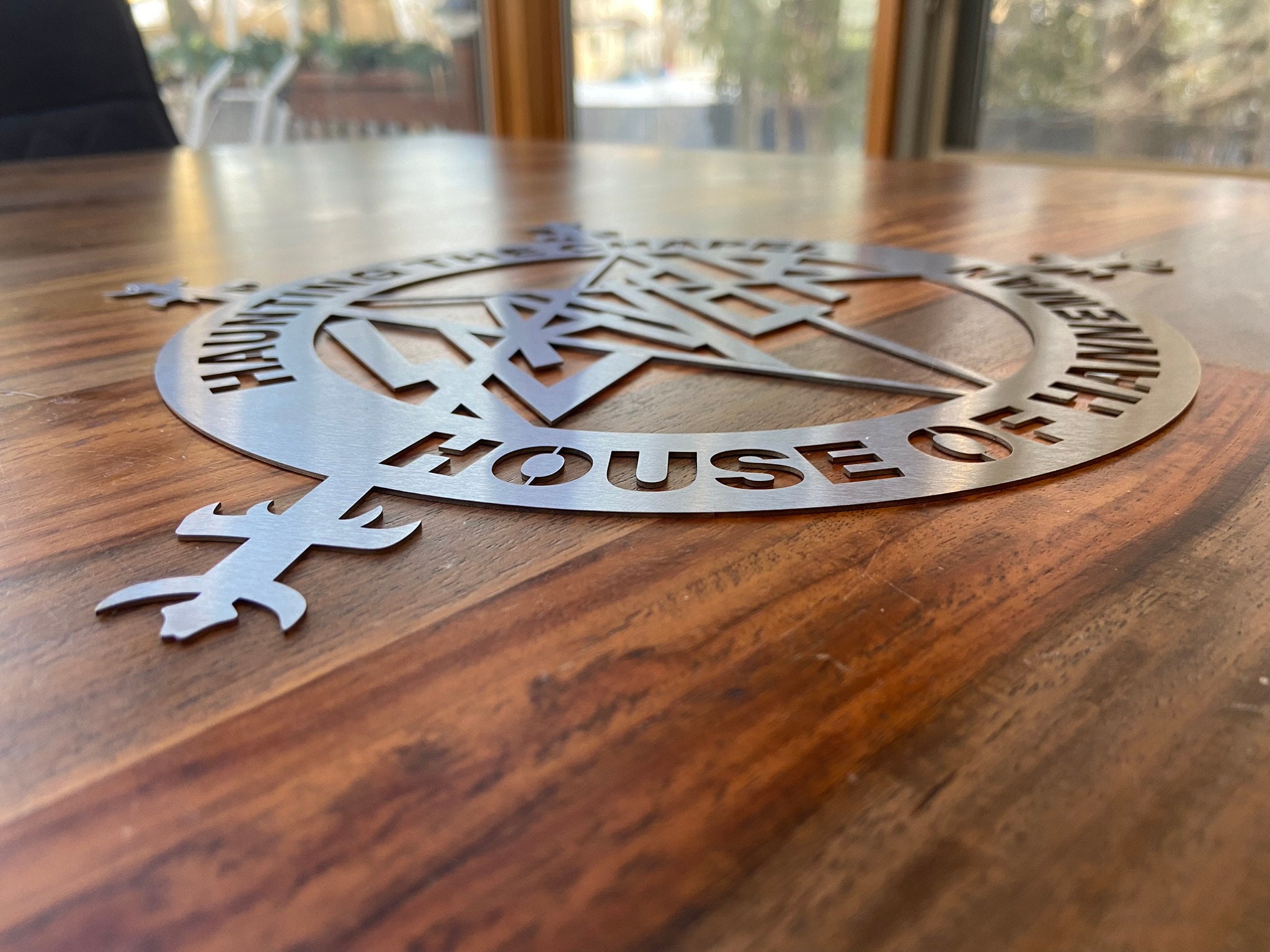 SLAYER Stainless Steel Logo Haunting the Chapel Hanneman 12 - Etsy