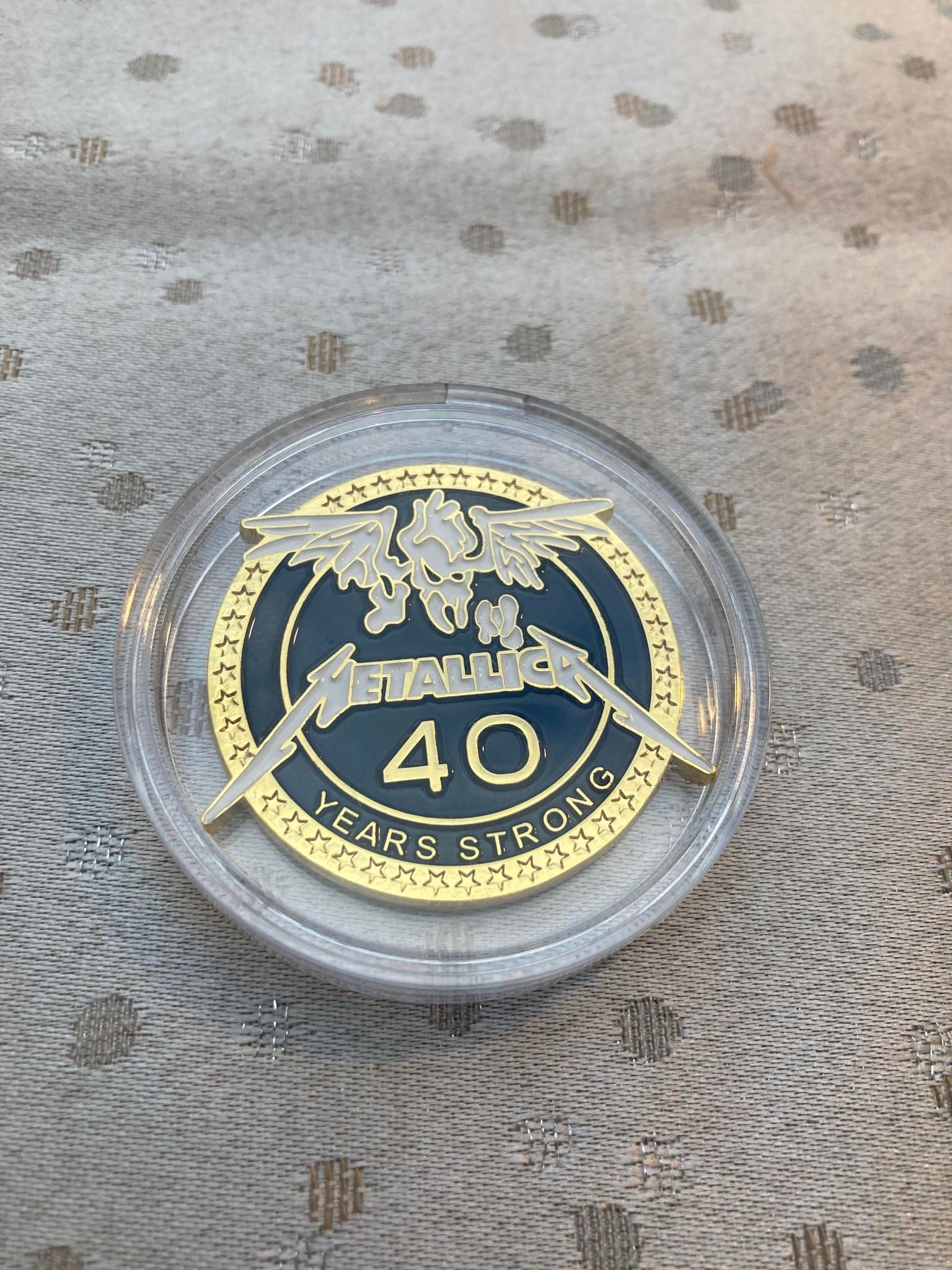 METALLICA 40th Anniversary Coin - Etsy