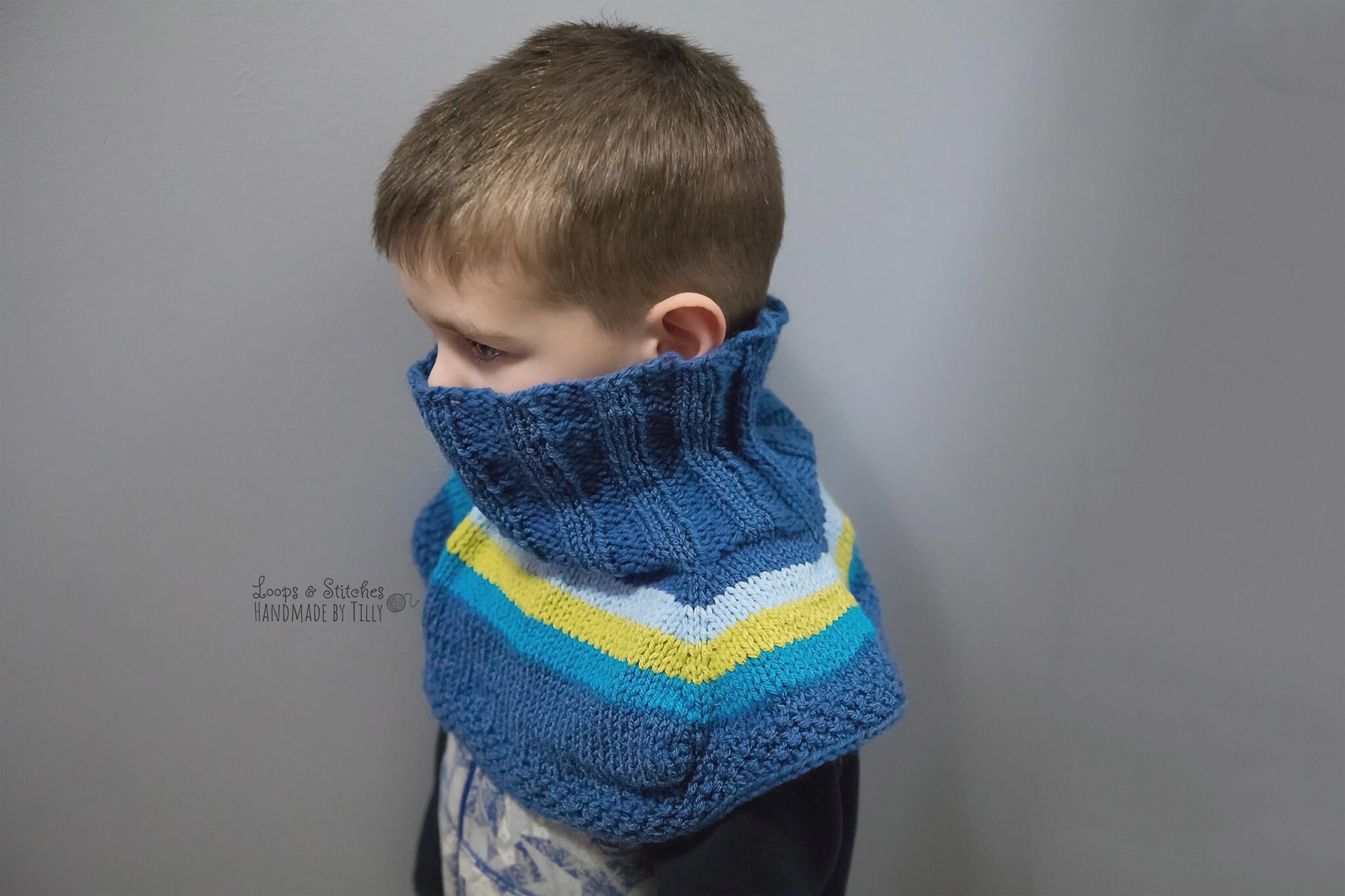 Kids Neck Warmer | Kids Knit Dickie | Turtleneck Scarf - Etsy