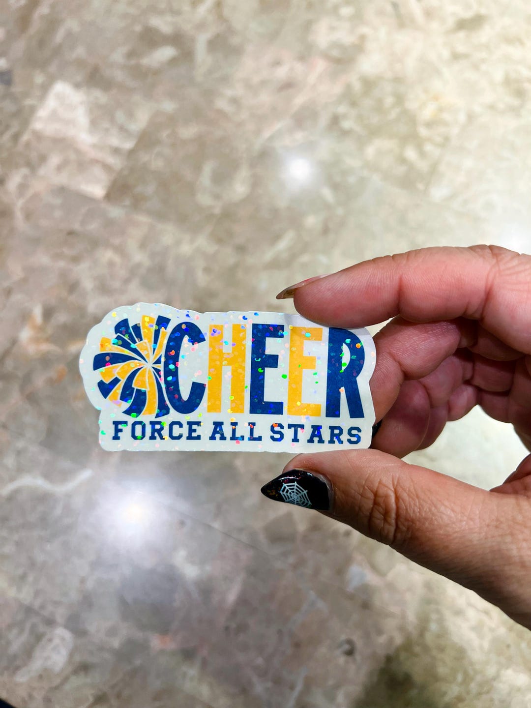 Custom Cheerleading Stickers | Water Bottle Stickers | Cheer Sticker Pack | Laptop Stickers ...