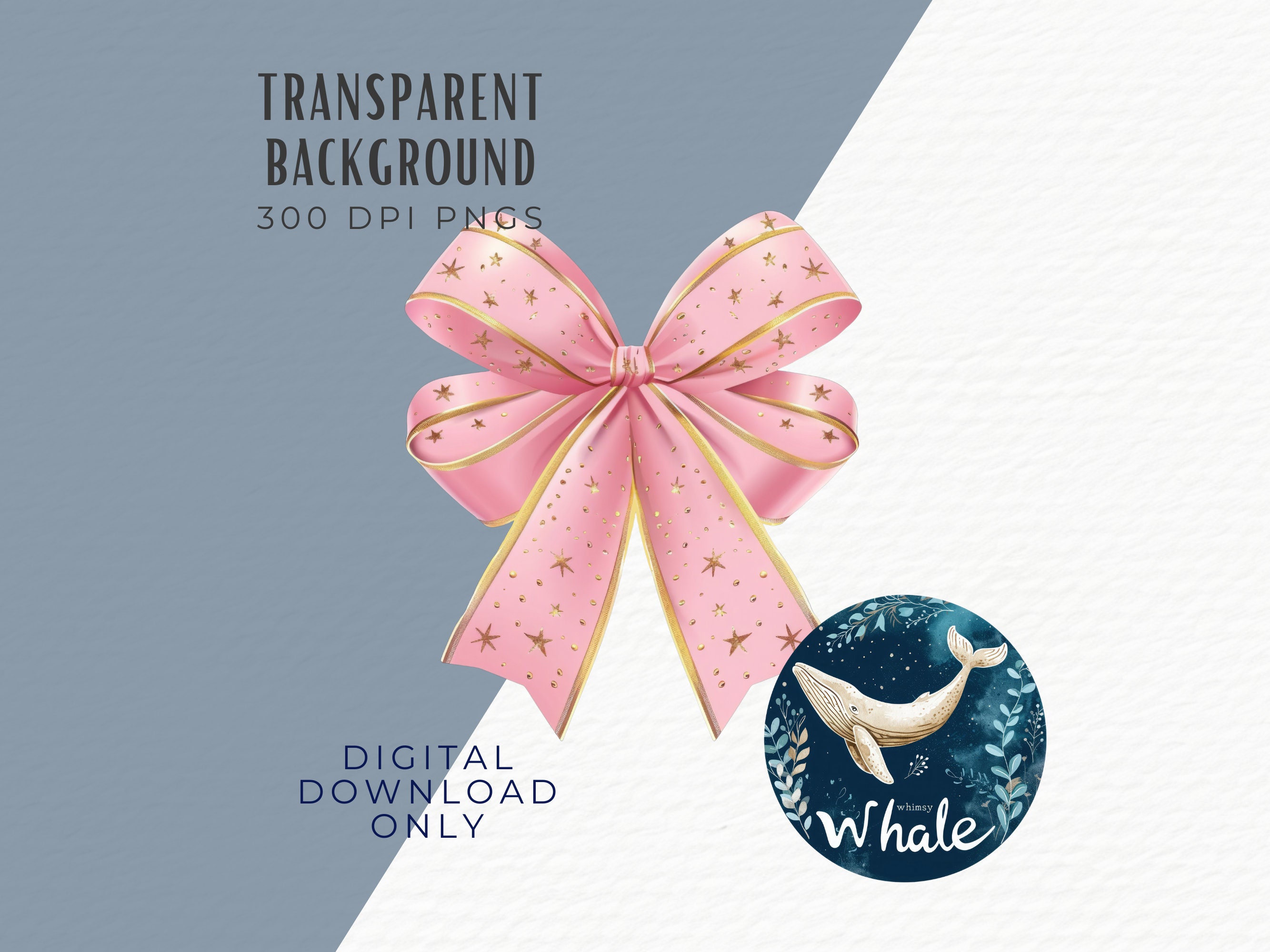 Digital Seamless Paper & Clipart Bundle, Pink Gold Seamless Pattern ...