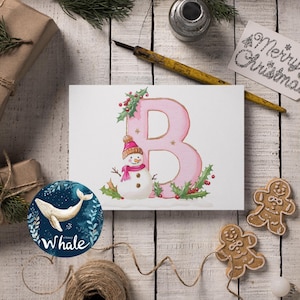 Christmas Alphabet and Numbers Clipart, Girly Pink Gold Christmas ...