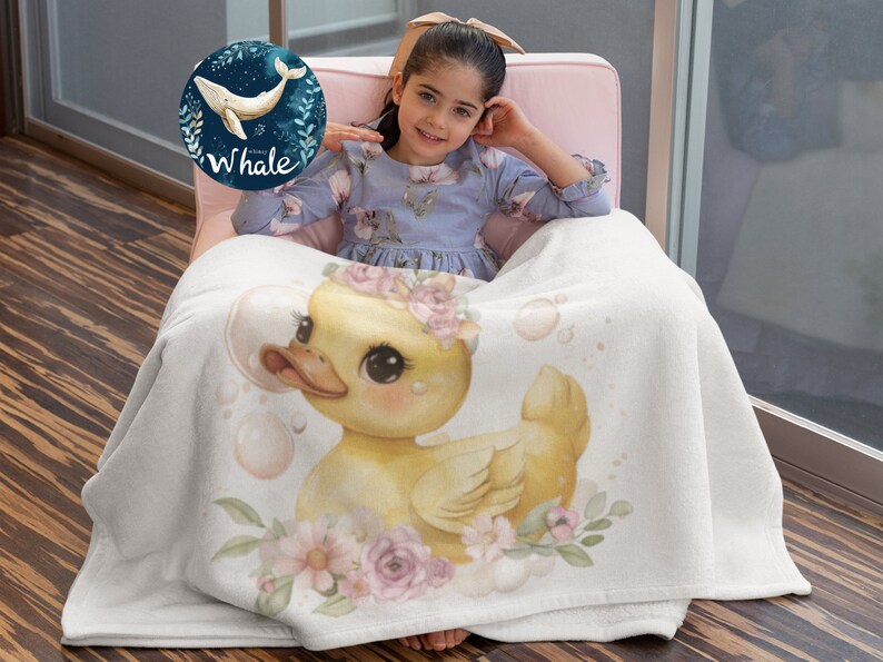 Rubber Duck Bubble Bath Clipart Bundle Watercolor Pink Floral Duck ...