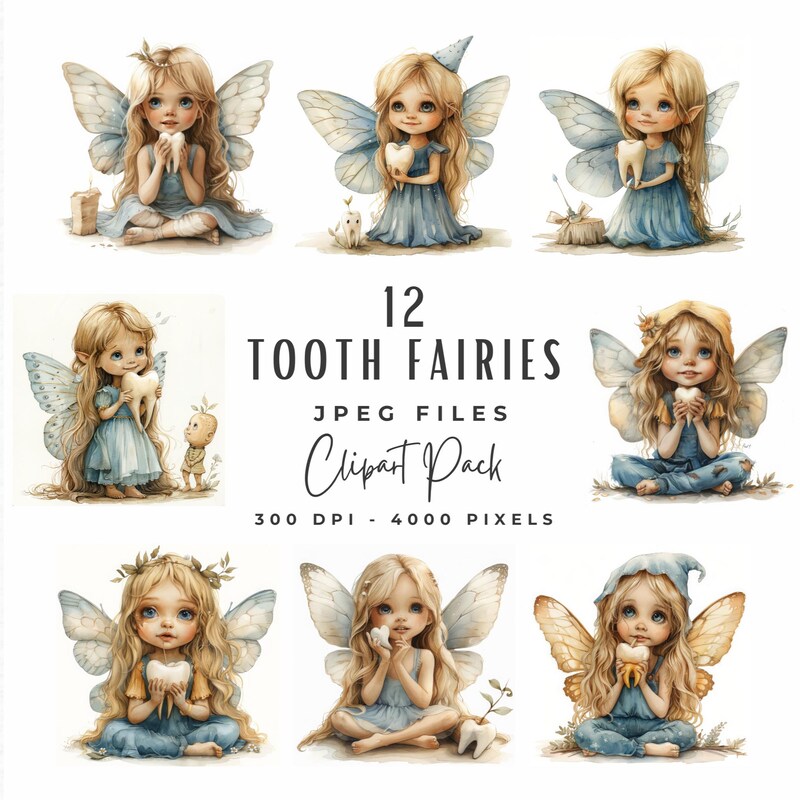 Cute Tooth Clipart - Etsy