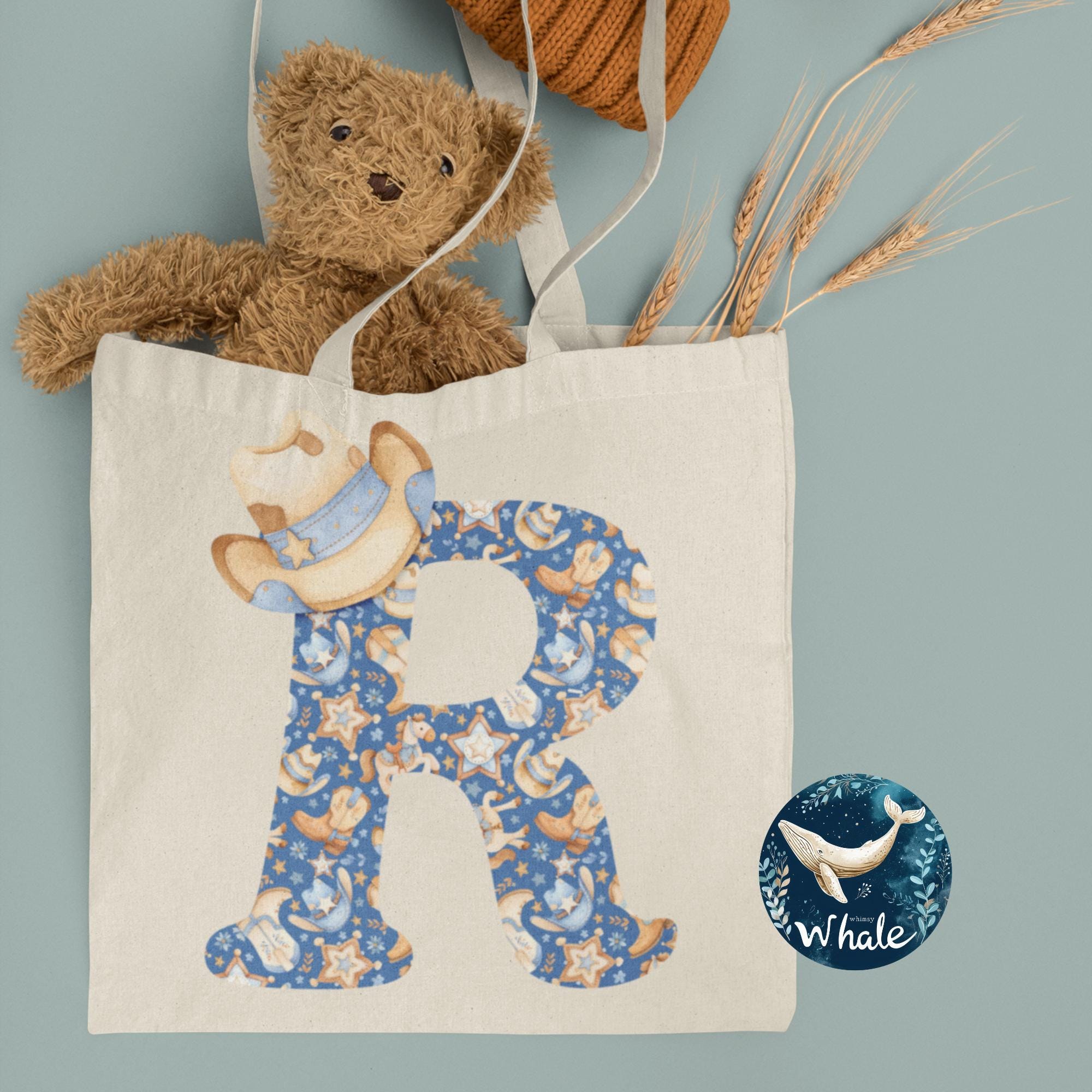 Watercolor Cowboy Alphabet Clipart: Western Letters & Numbers (digital ...