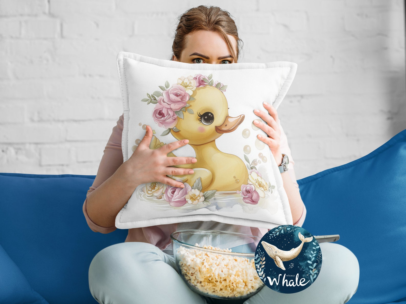 Rubber Duck Bubble Bath Clipart Bundle Watercolor Pink Floral Duck ...