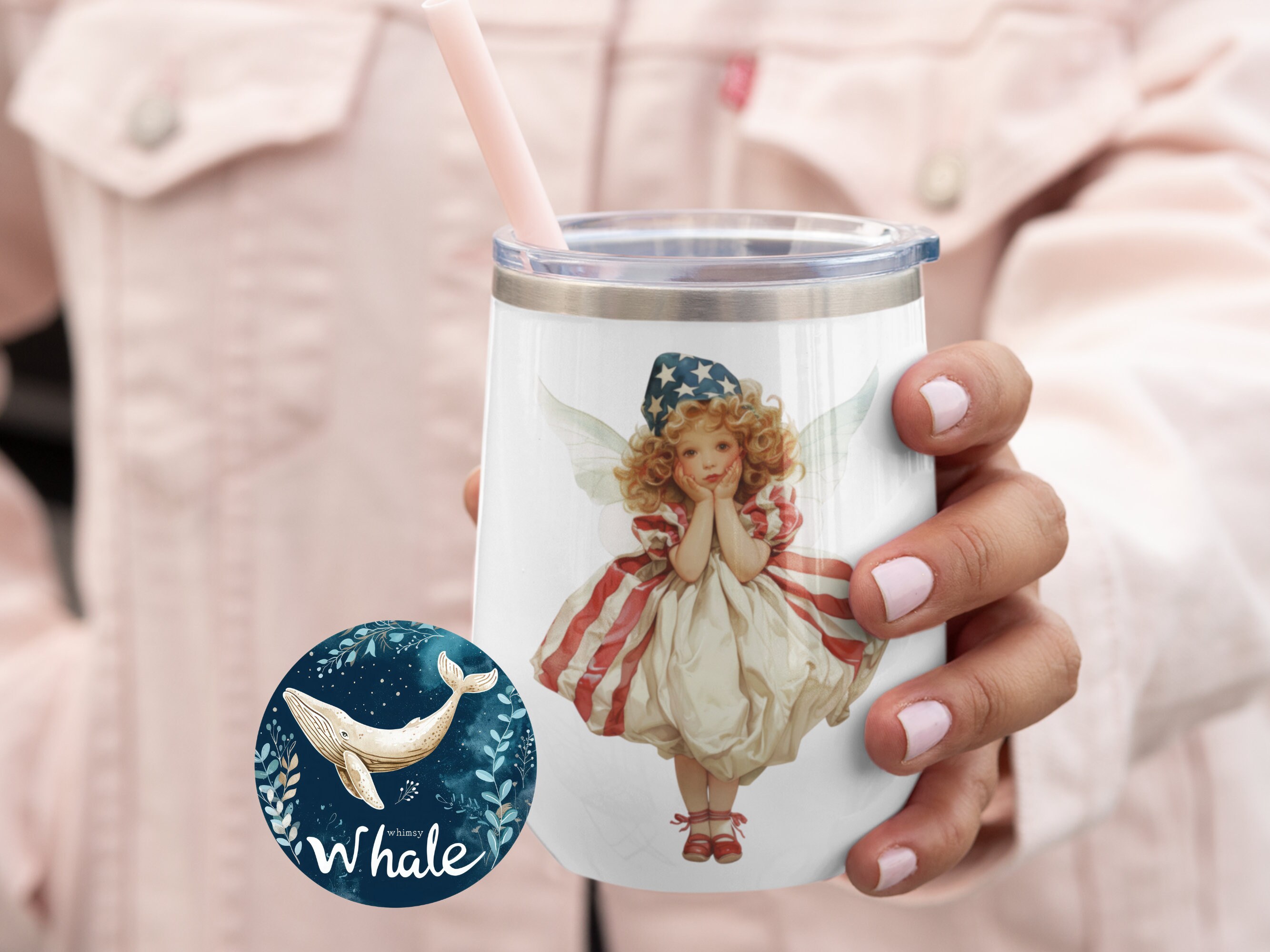 4th of July Fairy Clipart Bundle PNG JPEG, 21 Vintage Independence Day ...