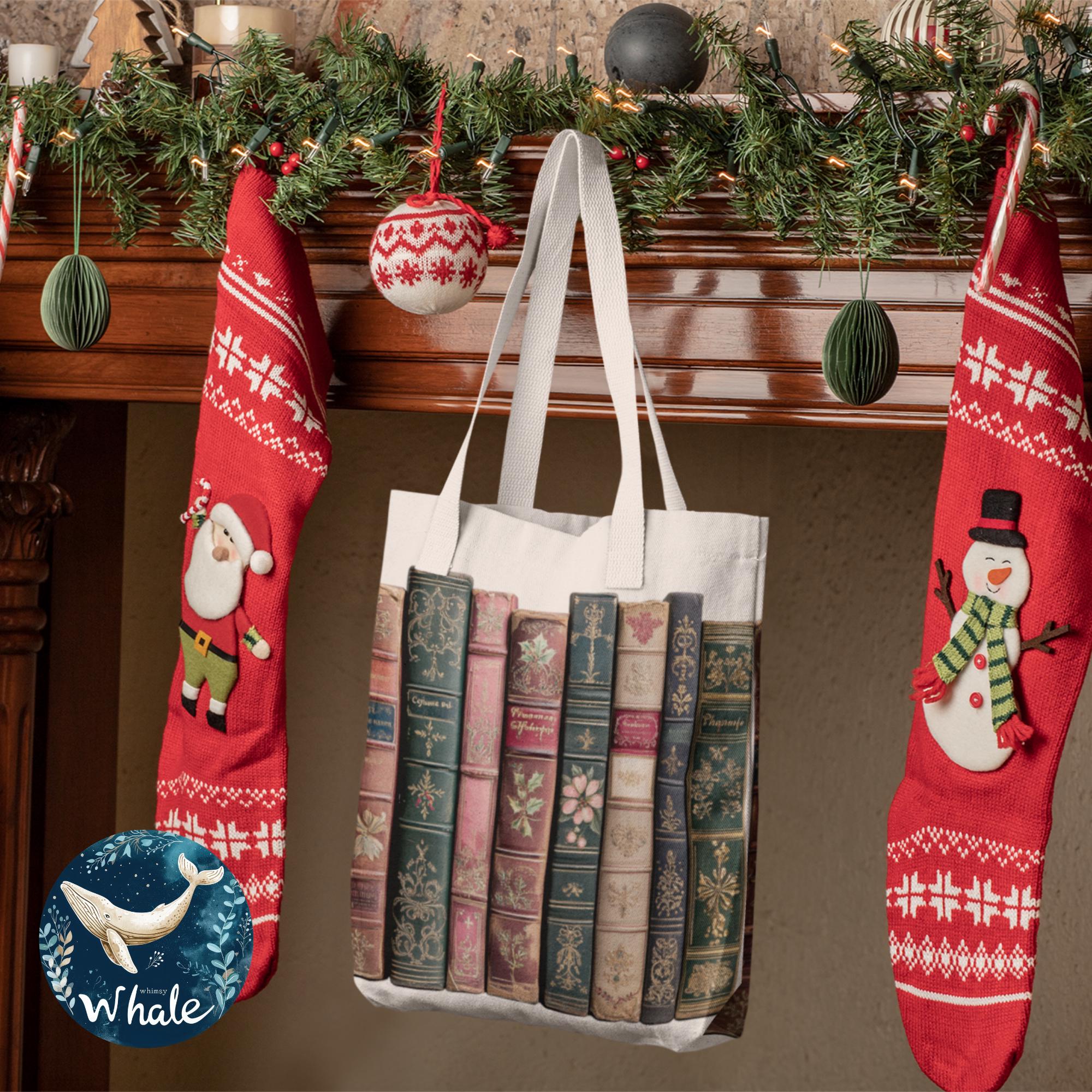 Christmas Book Spine Clipart Bundle, 20 Watercolor Ornate Vintage Gold ...