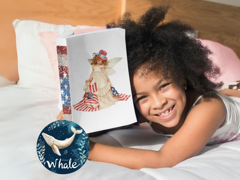 4th of July Fairy Clipart Bundle PNG JPEG, 21 Vintage Independence Day ...