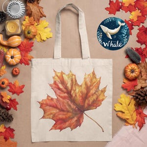 Maple Leaves Clipart Bundle, Watercolor Maple Leaf PNG JPG Clipart ...