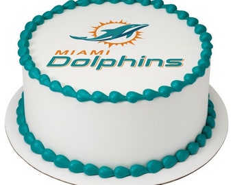 Miami Dolphins Cake | Etsy